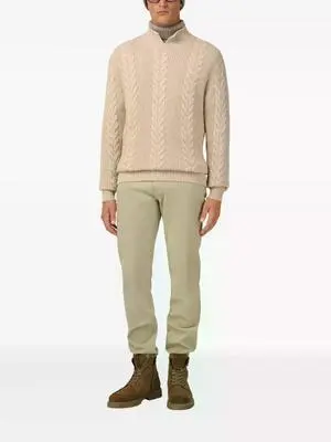 Boggi Milano Cable-knit Sweater