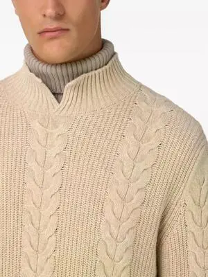 Boggi Milano Cable-knit Sweater