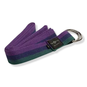 HUGGER MUGGER Hugger Mugger 8' Cotton Yoga Strap With D-Ring Multi