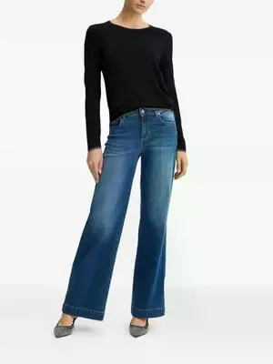 Liu Jo Long Sleeve Sweater - Black