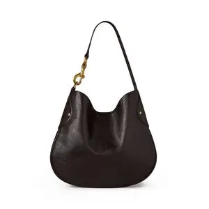 Mulberry Hackney Shoulder Bag - Ebony Shiny Buffalo