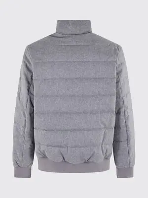 SAVE THE DUCK Quilted Zip-up Jacket - Grey