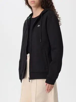 Lacoste Full Zip Sweatshirt - Black