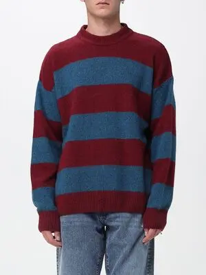 AMISH Striped Pullover Sweater