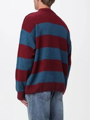 AMISH Striped Pullover Sweater