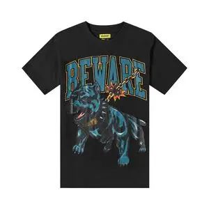 MARKET Beware Dog T-shirt