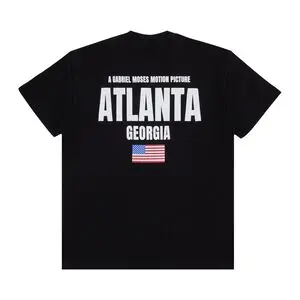 Goat X Gabriel Moses 'the Last Hour' Crew T-shirt - Black