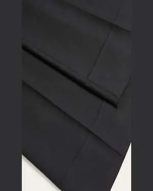 Valentino Garavani Wide Leg Flared Flat-front Pants