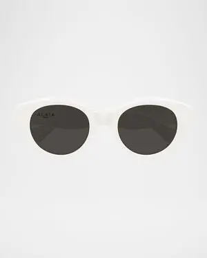 Alaïa Cat-eye Sunglasses - White