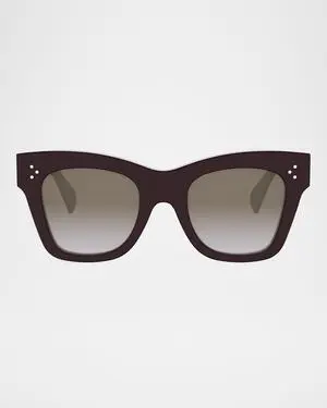 Celine 3 Dots Cat-eye Sunglasses - Shiny Dark