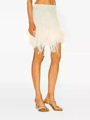Magda Butrym Feather-down Mini Skirt
