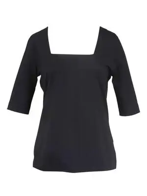 Akris Square-neck Blouse