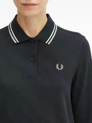 Fred Perry Logo-embroidered Polo Top