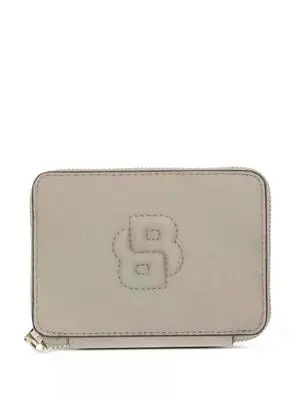 BOSS Logo-emed Wallet - Neutrals