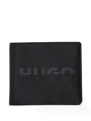 Hugo Logo-embossed Cardholder - Black