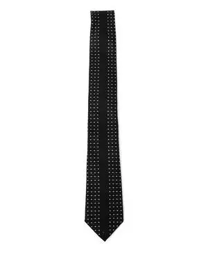 TOM FORD Polka-dot Neck Tie - Black