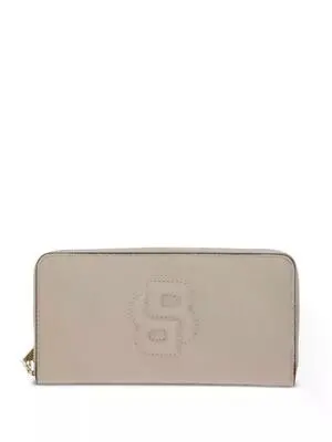 BOSS Logo-emed Wallet - Neutrals