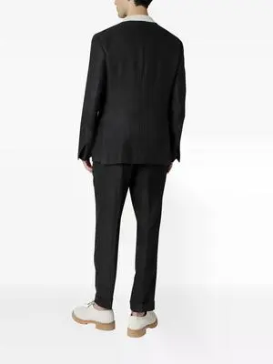 Eleventy Single-breasted Suit - Black
