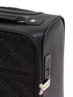 Guess Embossed Quilted Luggage