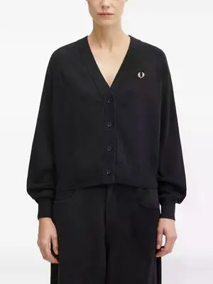 Fred Perry Logo-embroidered Cardigan