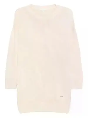 TO B. BY AGNÈS B. Logo Knitted Dress