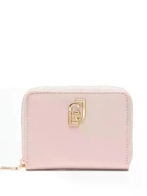 Liu Jo Logo-detail Zip-up Leather Wallet - Pink