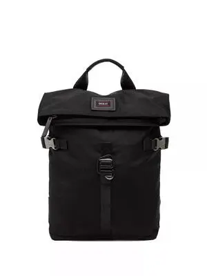 Guess Roll-top Buckle Backpack - Black