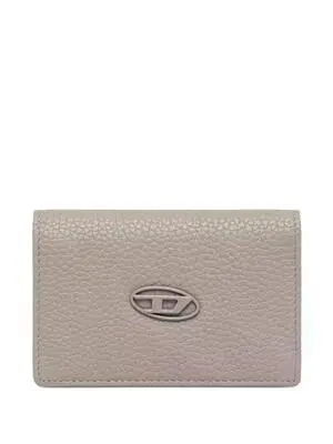 DIESEL Logo-plaque Cardholder - Grey