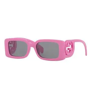 Gucci Rectangle Full Rim Sunglasses - Pink (gg_1325s_006)