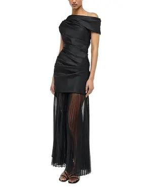 Simkhai Ammalie Combo Dress - Black