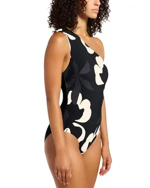 JETS One-shoulder One-piece Swimsuit