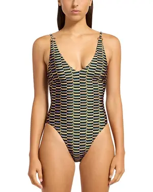 JETS Multifit One Piece Swimsuit - Cacti