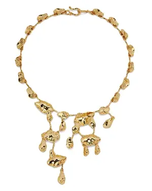 Alexis Bittar Brut Mosaic Cascade Necklace