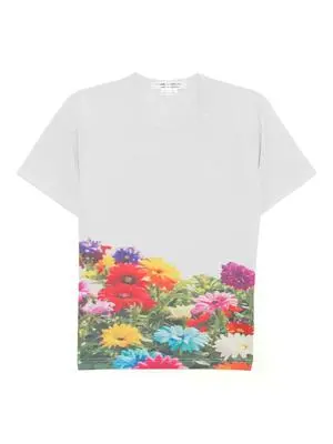 Comme Des Garçons All-over Print T-shirt - Grey