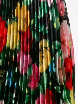 RICHARD QUINN Floral Layered Midi Dress