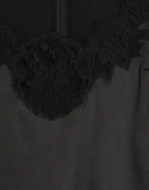 Dolce & Gabbana Stretch Satin Blouse