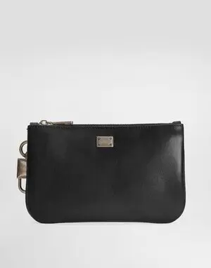 Dolce & Gabbana Calfskin Necessaire - Black