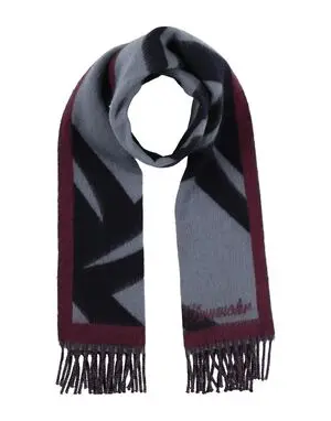DRUMOHR Scarf Mauve Wool - Blue