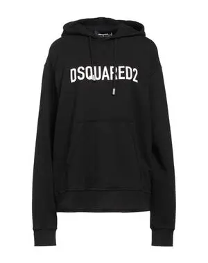 Dsquared2 Cotton French Terry Sweatshirt - Black