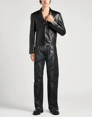 Helmut Lang Straight-leg Coated Jeans
