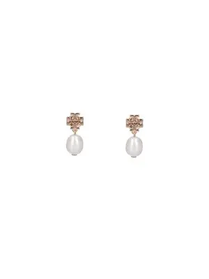 Tory Burch Kira Pearl Drop Earrings - Gold