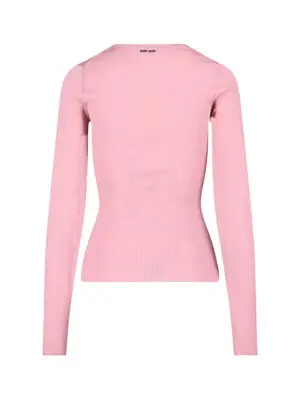 Miu Miu Silk Ribbed Sweater