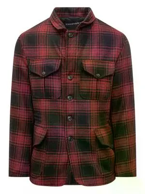 CECCARELLI Check Shirt Jacket