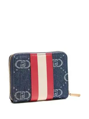 Liu Jo Zip-around Denim-effect Wallet