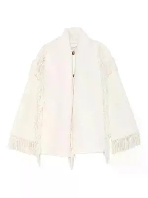 TOTEME Fringed Mantel Jacket