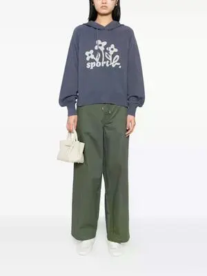 SPORT B. BY AGNÈS B. Drawstring Straight Trousers