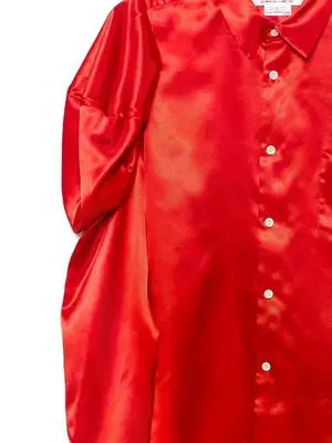 Comme Des Garçons Button-up Blouse - Red