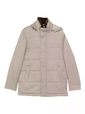 DORIANI CASHMERE Padded Hooded Jacket