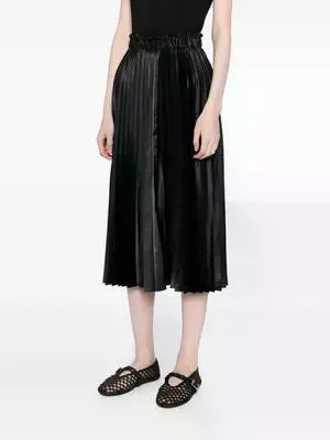 TO B. BY AGNÈS B. Pleated Midi Skirt