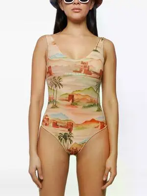 LES BENJAMINS Printed Swimsuit